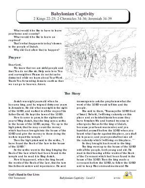 Fillable Online godshand clclutheran babylonian captivity Fax Email ...