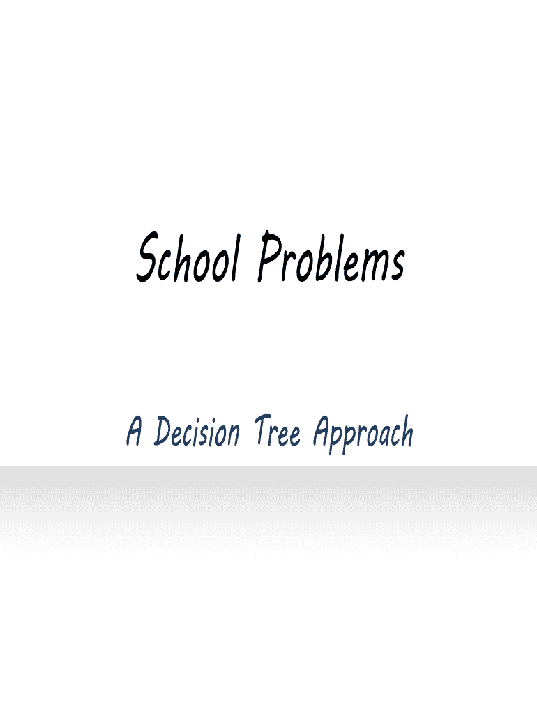 Fillable Online School Problems Fax Email Print - pdfFiller