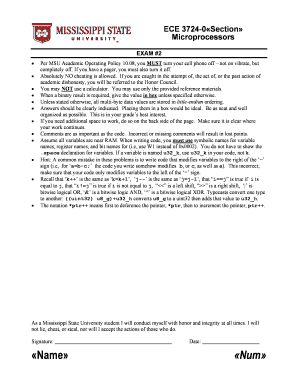 Fillable Online courses ece msstate completely off - courses ece msstate Fax Email Print - pdfFiller