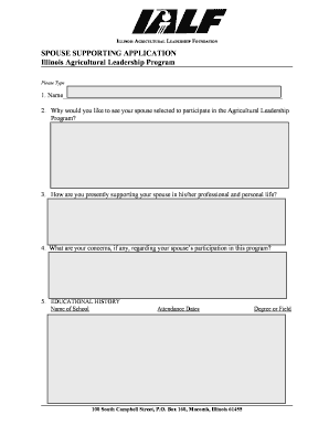 Fillable Online Spouse Support Form Fax Email Print - pdfFiller