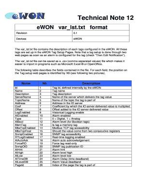 Fillable Online Technical Note 12 Fax Email Print - pdfFiller