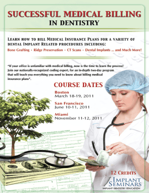 Fillable Online This medical billing class contains codes forms and Fax ...