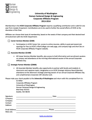 Fillable Online hcde washington University of Washington Human Centered ...