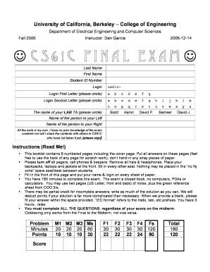 Fillable Online hkn eecs berkeley Login Second Letter (please circle) - hkn eecs berkeley Fax ...