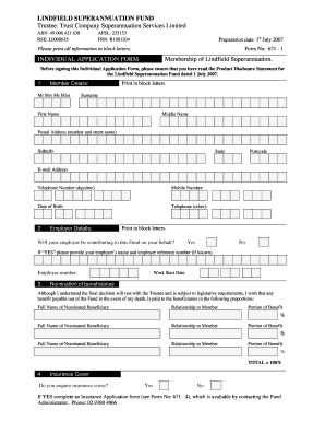Fillable Online Individual Application Form 122003doc CKY0888DOC2 ...