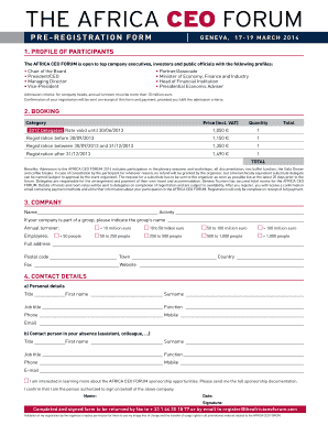 Fillable Online ab-network PRe-ReGISTRATION FORM I GeNeVA 17-19 MARCh ...