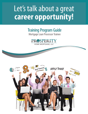 Fillable Online Training Program Guide Fax Email Print - pdfFiller