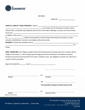 Fillable Online BID BOND KNOW ALL MEN BY THESE PRESENTS WHEREAS Fax ...