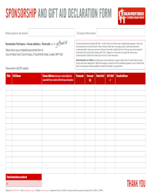 Fillable Online cuf org To (name of the event) - cuf org Fax Email ...