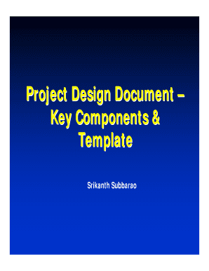 Fillable Online acp-cd4cdm Project Design Document Key Components amp Template - acp-cd4cdm Fax ...