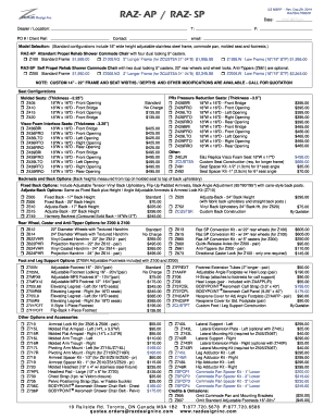 Fillable Online Raz US AP-SP Ord Form 20141229pdf Fax Email Print ...