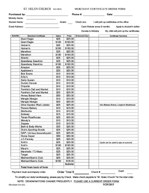 Fillable Online ST HELEN CHURCH 564-5805 MERCHANT CERTIFICATE ORDER ...