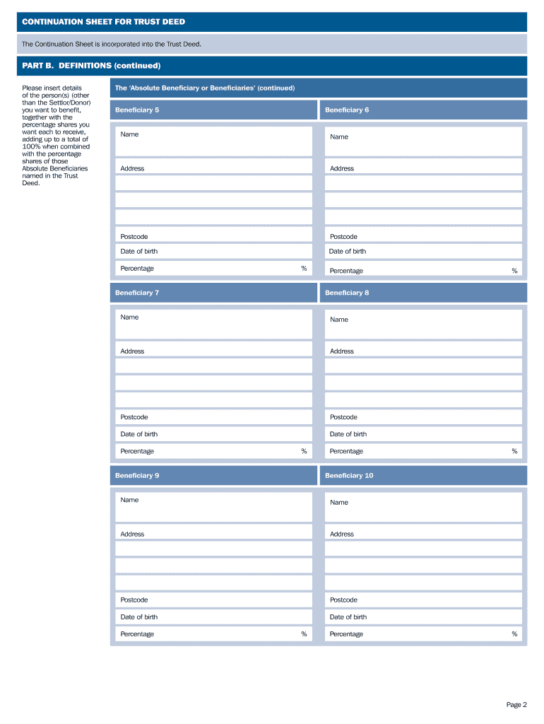 Fillable Online cli-ie-adviser canadalife co CONTINUATION SHEET FOR ...