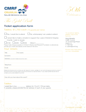 Fillable Online cmrf All thanks to you We're getting closer help us fi ...