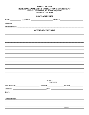 Fillable Online BUILDING AND SAFETY INSPECTION DEPARTMENT Fax Email ...