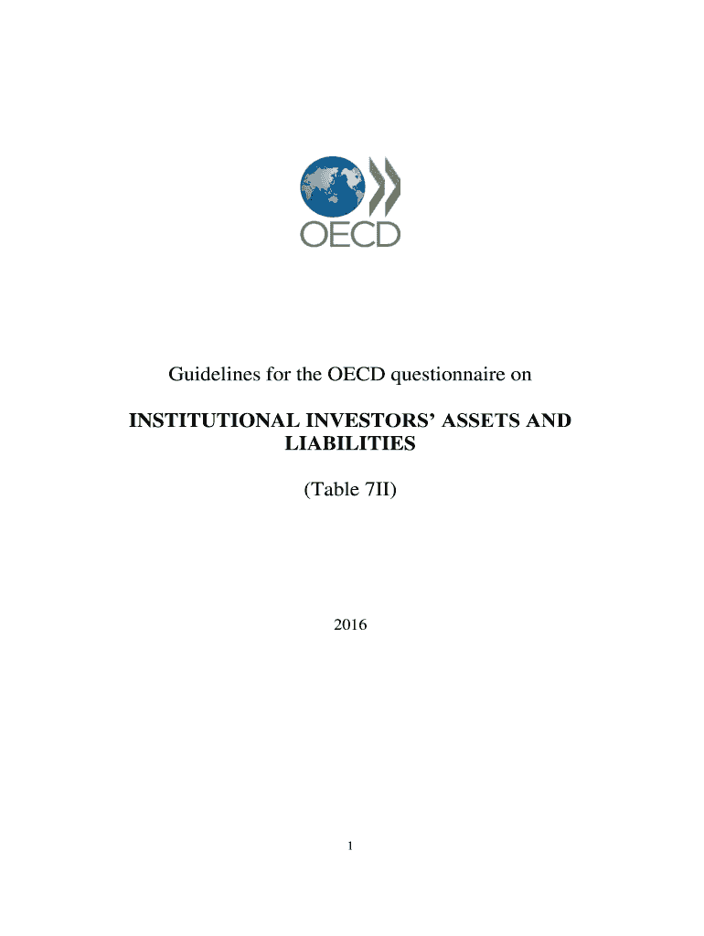 Fillable Online Guidelines for the OECD questionnaire on Fax Email ...