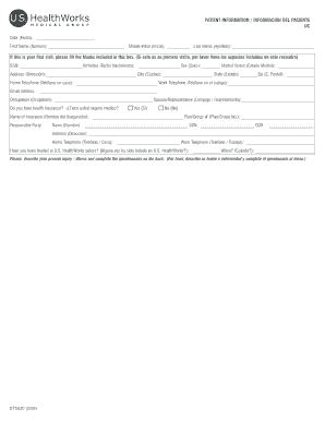 Fillable Online PATIENT - Fill out boxed area only Fax Email Print ...