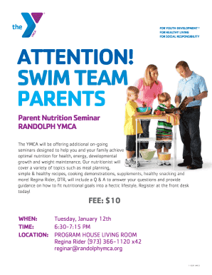 Fillable Online ATTENTION SWIM TEAM PARENTS - brandolphymcabborgb Fax ...