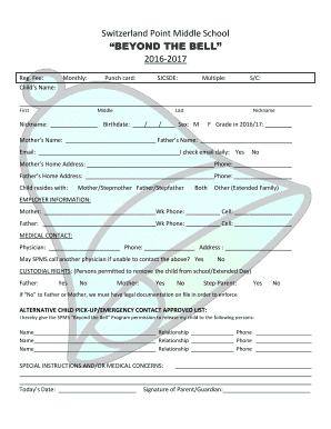 Fillable Online www-raider stjohns k12 fl BTB-2016-17 Registration ...