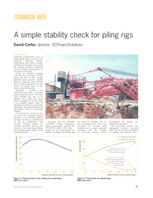 Fillable Online A simple stability check for piling rigs Fax Email ...