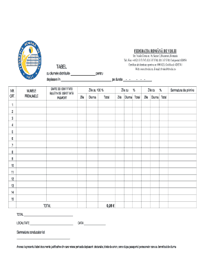 Fillable Online frvolei FRV Tabel Diurna 2009 - frvoleiro Fax Email ...