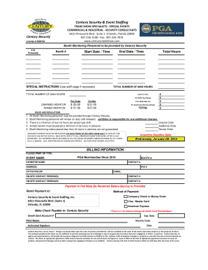 Fillable Online Century Security Fax Email Print - pdfFiller