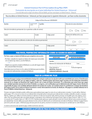 Fillable Online Formulario de inscripcin en el plan individual de ...