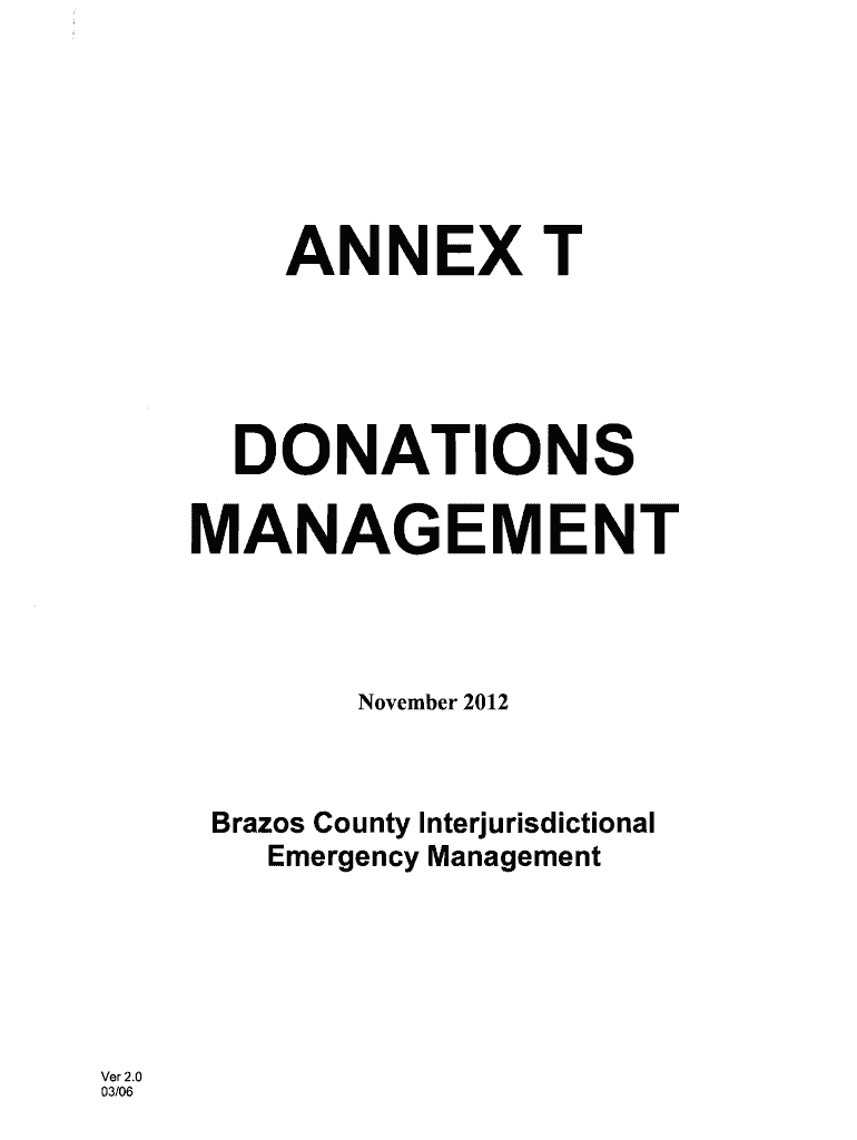 Fillable Online bcdem ANNEX T DONATIONS MANAGEMENT - bbcdembborgb Fax ...