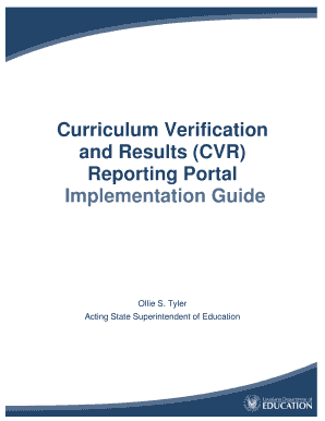 Fillable Online Curriculum Verification Fax Email Print - pdfFiller