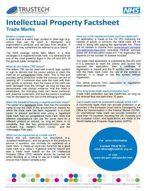 Fillable Online Intellectual Property Factsheet Fax Email Print - pdfFiller