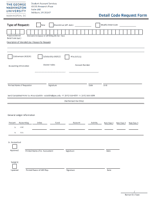 Fillable Online saig gwu detail code.pdf Fax Email Print - pdfFiller