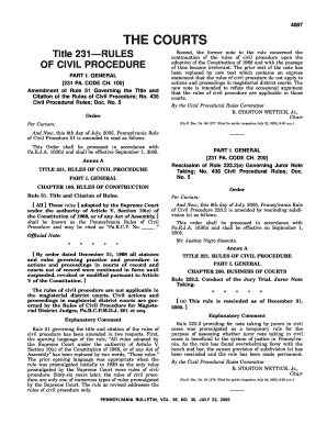 Fillable Online Amendment of Rule 51 Governing the Title and Fax Email ...