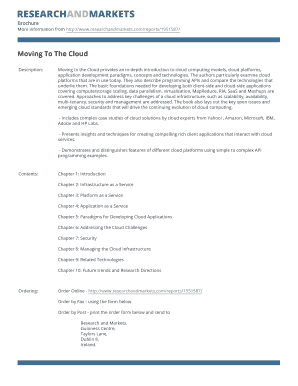 Fillable Online Cloud - ChainLink Research : Our World View Fax Email ...