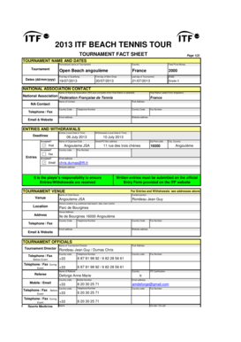 Fillable Online Angouleme, FRA - 19.07.2013 - fact sheet.xlsx - ITF Fax Email Print - pdfFiller