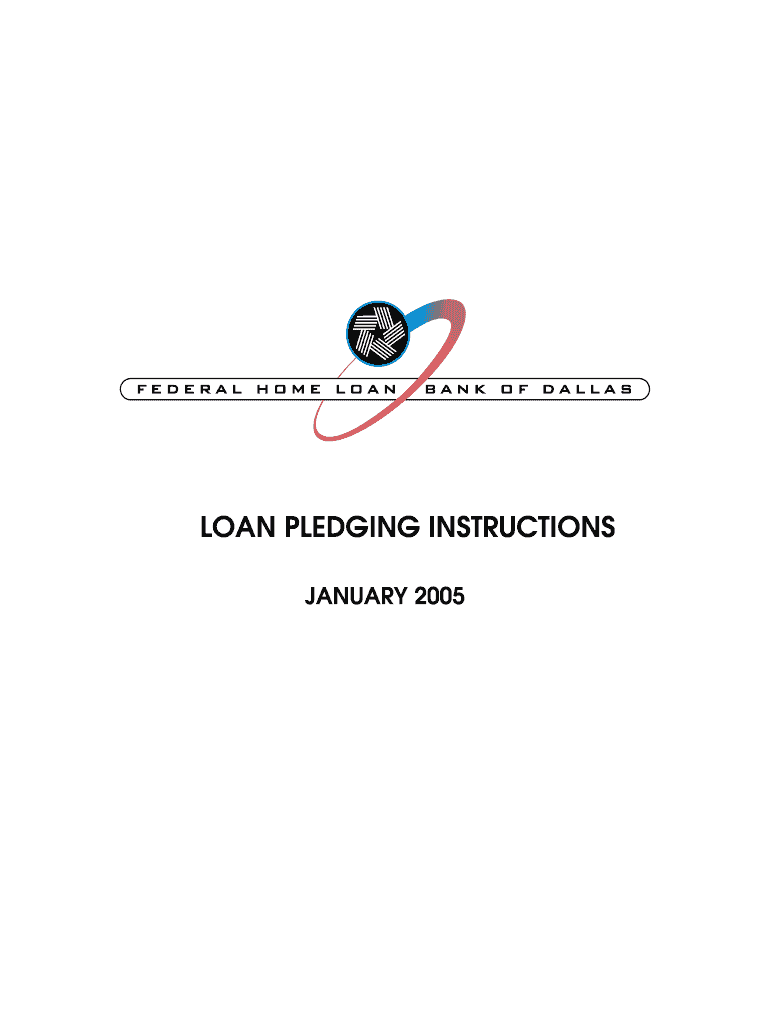 Fillable Online Loan Pledging Instructions Fax Email Print - pdfFiller