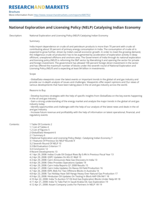 Fillable Online National Exploration and Licensing Policy (NELP ...