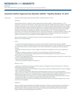 Fillable Online Attention Deficit Hyperactivity Disorder (ADHD ...