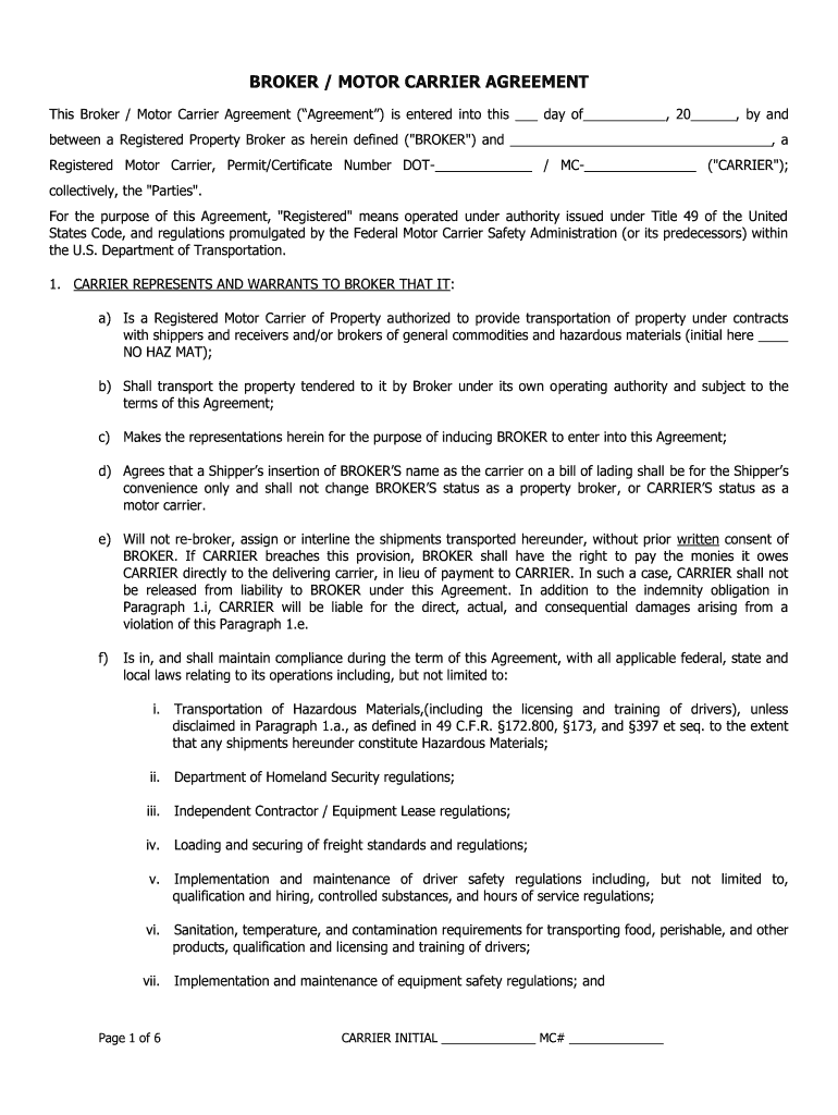 Sunteck Transport Co Llc Carrier Setup Fill Online Printable 