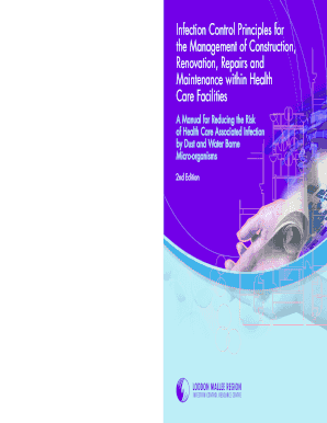 Fillable Online Infection Control Principles for the Management of ...