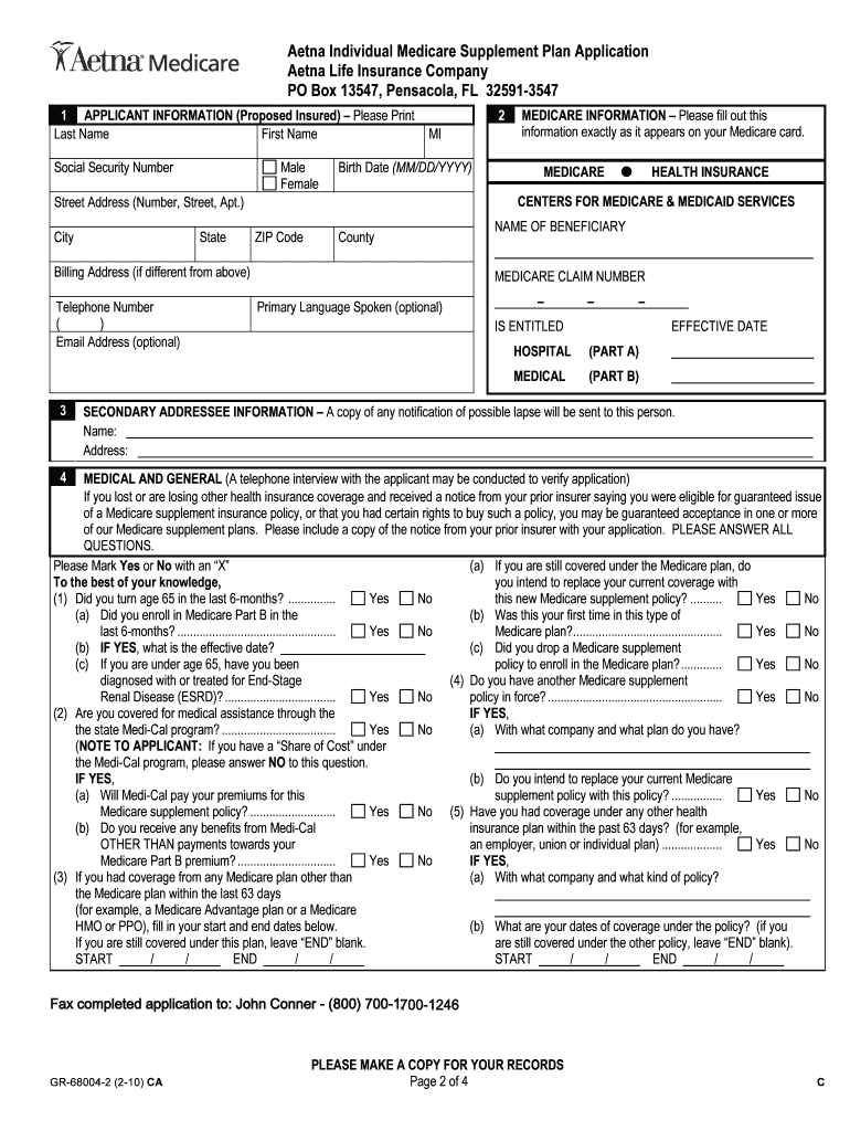Medicare Form Enrollment Printable - Fill Online, Printable, Fillable ...