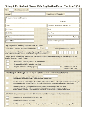 Fillable Online triodos stocks and shares isa application form Fax ...