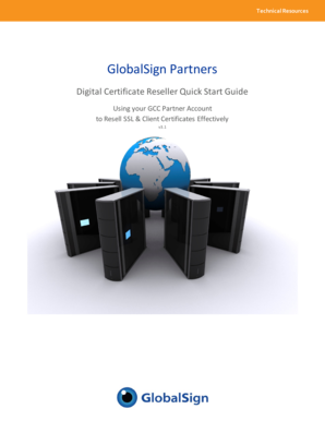 Fillable Online GCC User Guide - GlobalSign Fax Email Print - pdfFiller