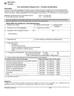 Fillable Online standard bh pre authorization form Fax Email Print ...