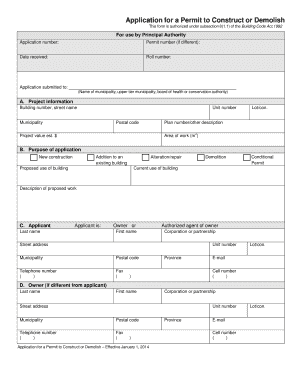 Fillable Online To obtain the Building Department application forms in ...