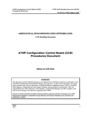 Fillable Online ATNP Configuration Control Board CCB - McCallum Whyman ...