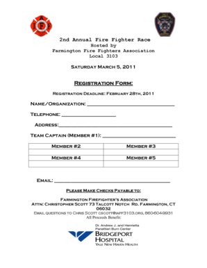 Fillable Online An event registration form Fax Email Print - pdfFiller