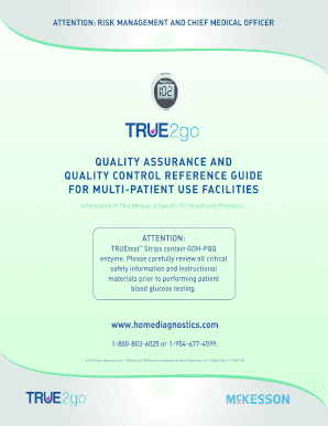 Fillable Online Quality assurance and quality control reference guide ...