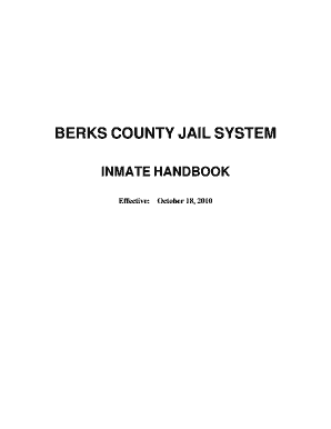 Fillable Online co berks pa BERKS COUNTY JAIL SYSTEM Fax Email Print ...