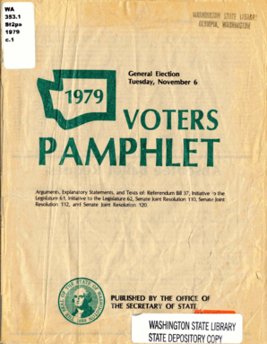 Fillable Online sos wa 1979 Voters' Pamphlet - Washington Secretary of ...