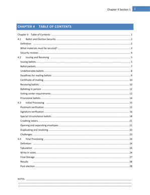 Fillable Online sos wa Chapter 4 Section 1 - Washington Secretary of ...